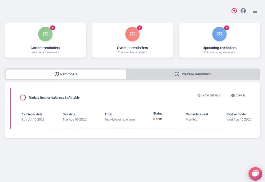 Reminded - Automated reminders for groups | Steemhunt