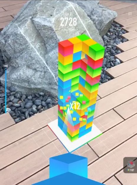 AR Blast - Blast and collapse cube in AR | Steemhunt