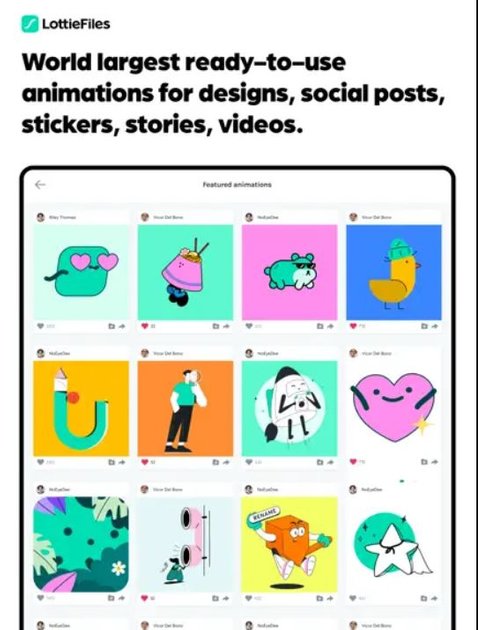 LottieFiles - Animations for designs | Steemhunt