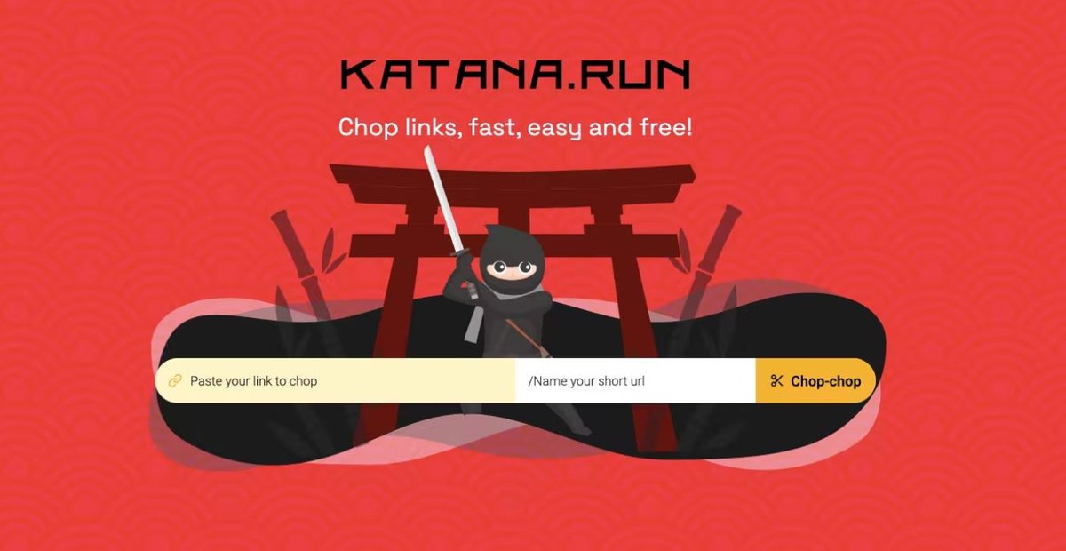 Katana.run - Chop links, fast, easy and free | Steemhunt