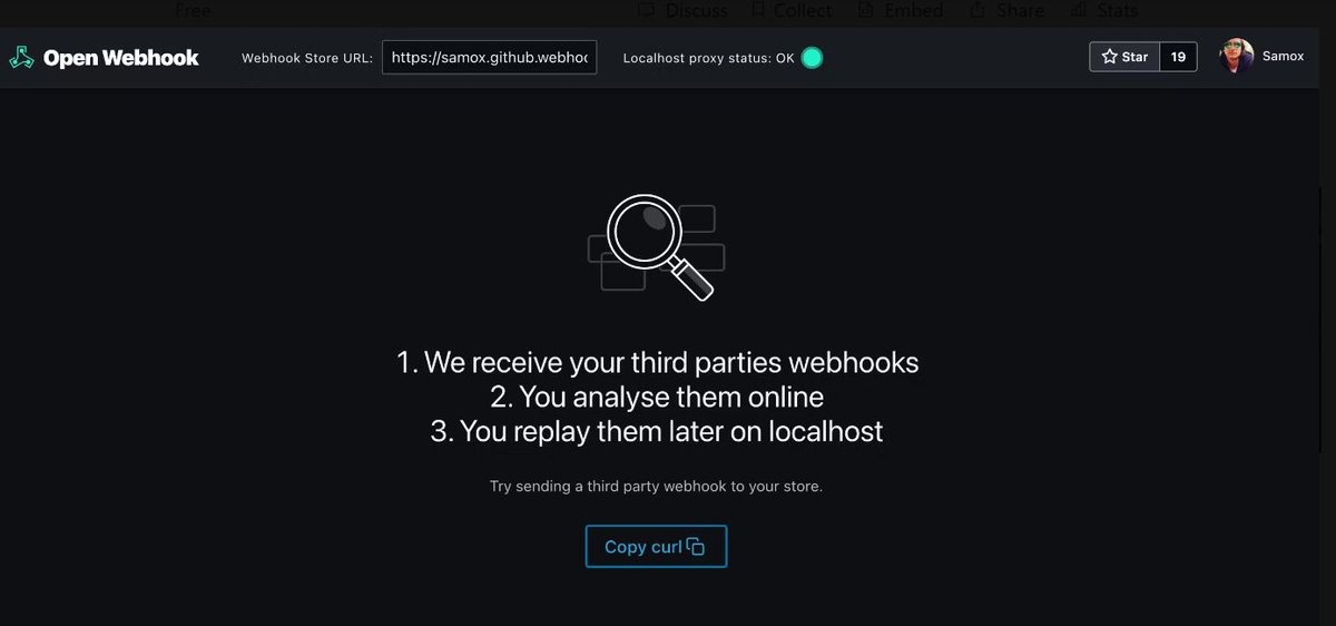 Webhook Store - Simple open source webhook tool for development | Steemhunt