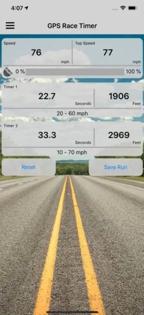 GPS Race Timer - Measure drag race times | Steemhunt