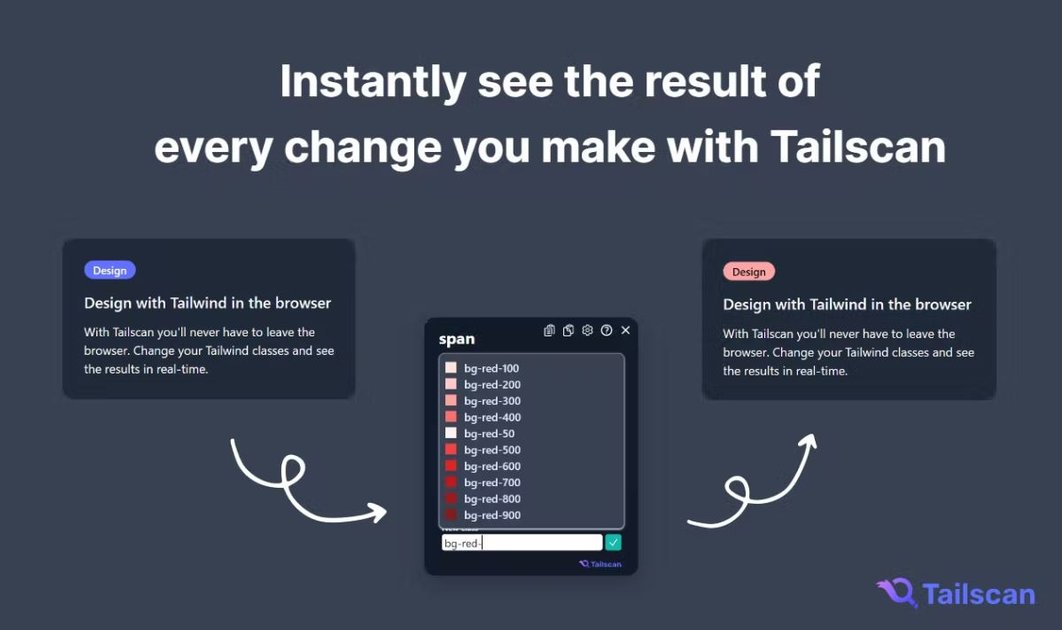 Tailscan For Tailwind CSS - The ultimate developer tool for Tailwind CSS | Steemhunt