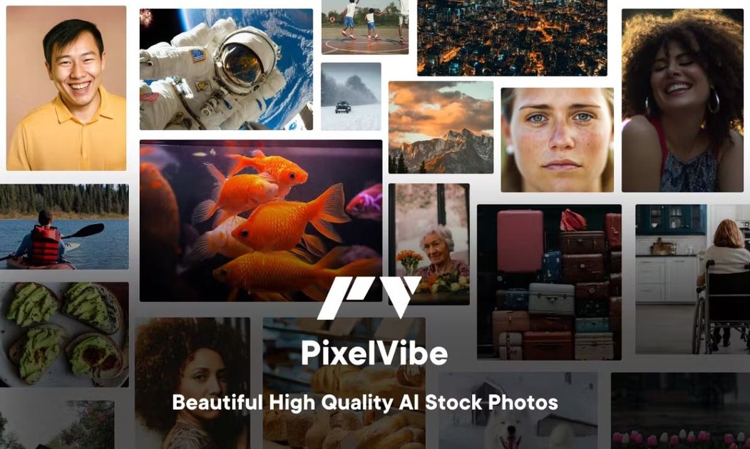 PixelVibe - Find high-quality, curated AI-generated stock images | Steemhunt