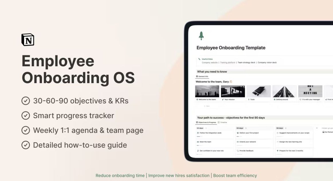 Employee Onboarding OS - Onboard new team members, prepare them for ...