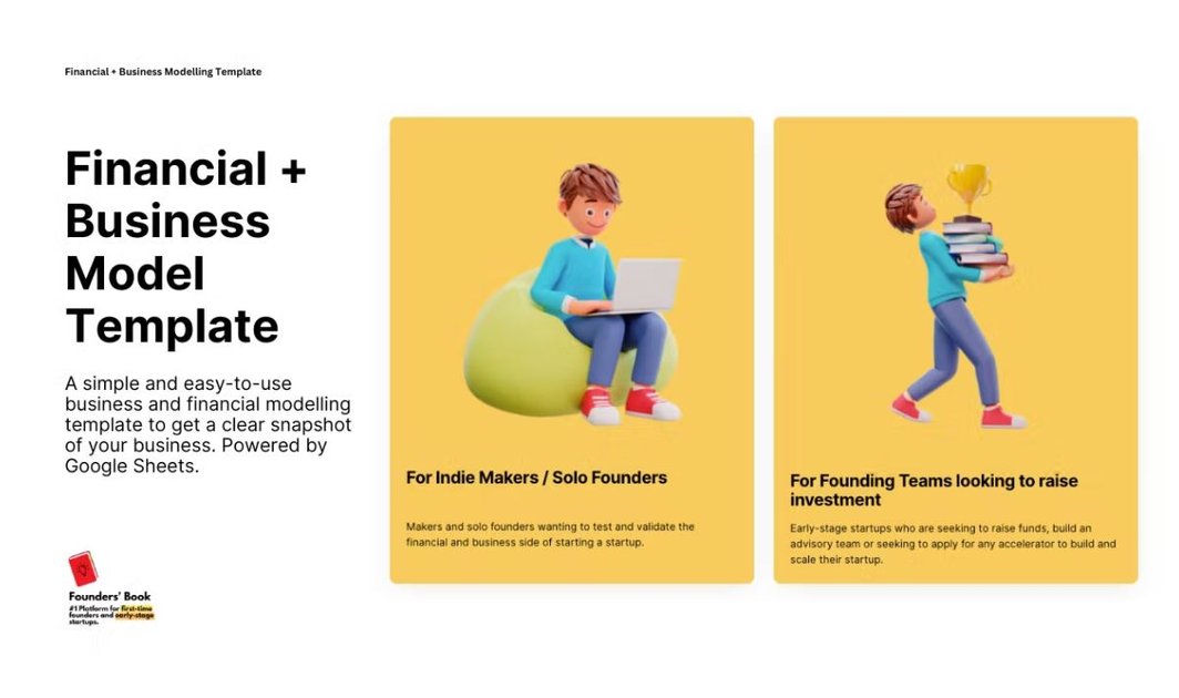 Business Model Template - Simple and powerful financial model template ...