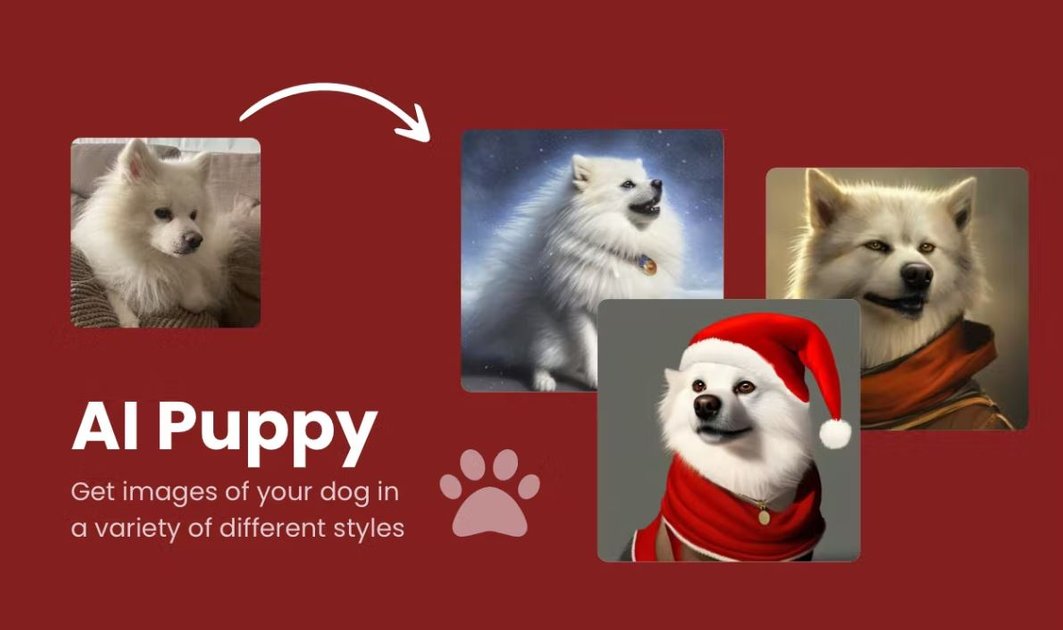 AI Puppy - Turn your dog into a beautiful portrait with AI | Steemhunt