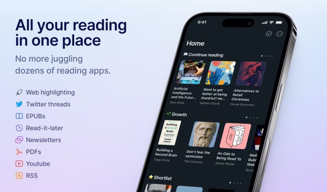Readwise Reader - The all-in-one reading app for power readers | Steemhunt