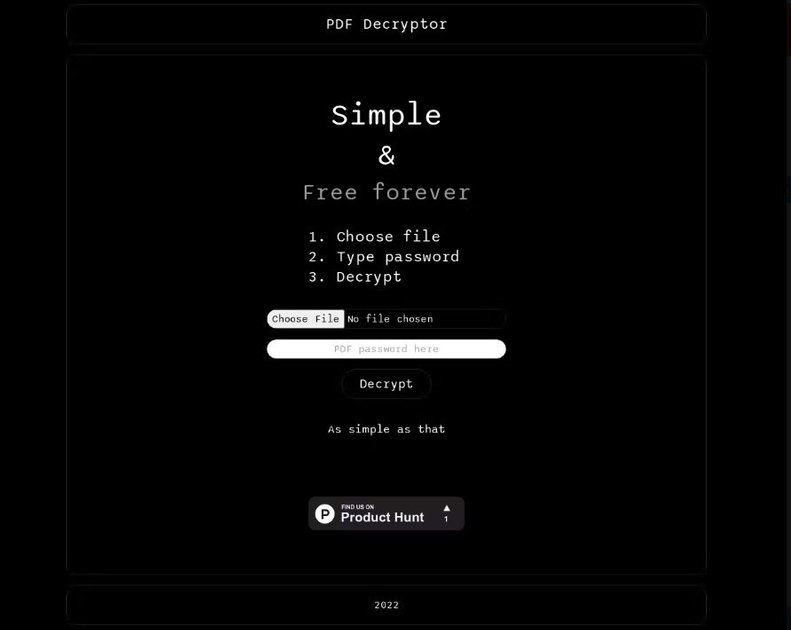 Pdf Decryptor Create Password Less Copies Of Protected Pdfs For Free