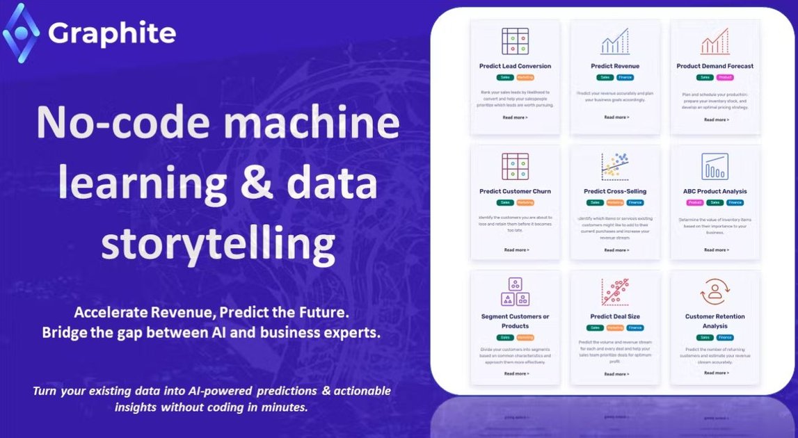Graphite Note Unlock The Power Of Ai With No Code Machine Learning Steemhunt