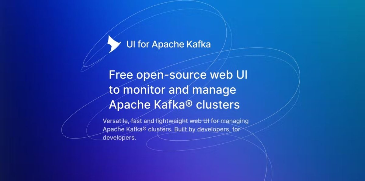 UI For Apache Kafka - Open-source, versatile, fast and lightweight UI ...
