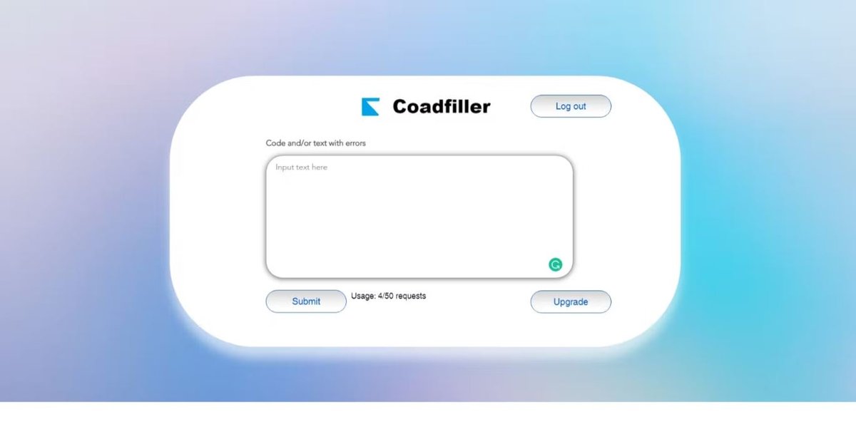 Coadfiller Ai Fix Code And Spelling Errors With Ai Steemhunt