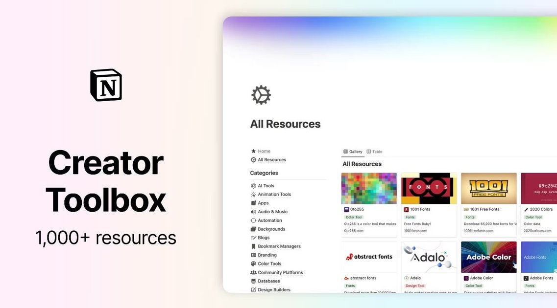 Creator Toolbox - 1,000+ tools and resources for creators | Steemhunt
