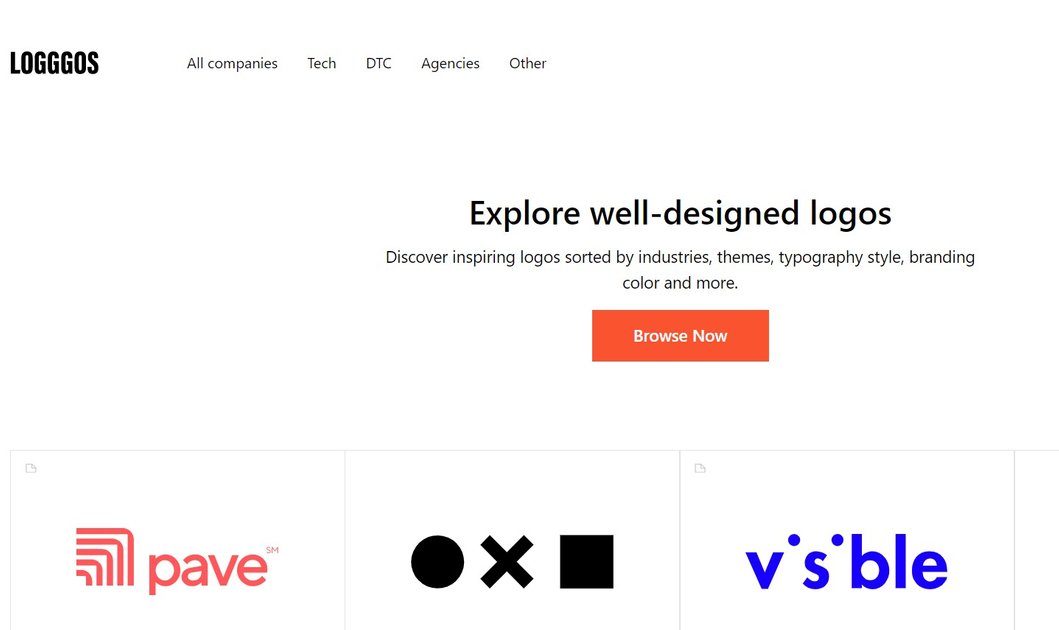 Logggos - Well-designed logos for your inspiration | Steemhunt