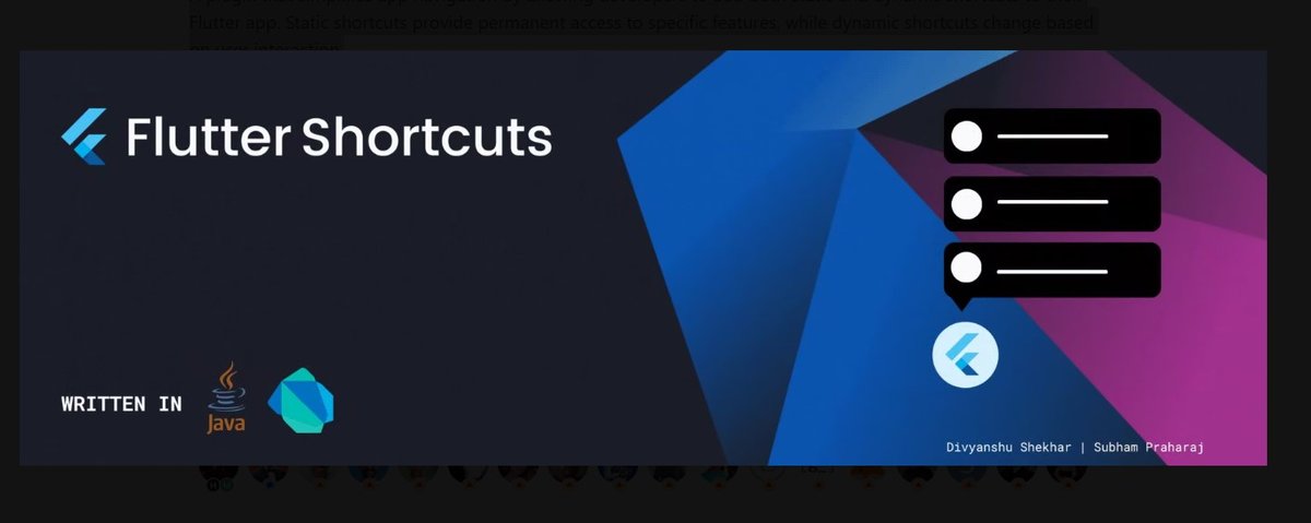 Flutter Shortcuts - Quick access to dynamic app shortcuts on home screen | Steemhunt