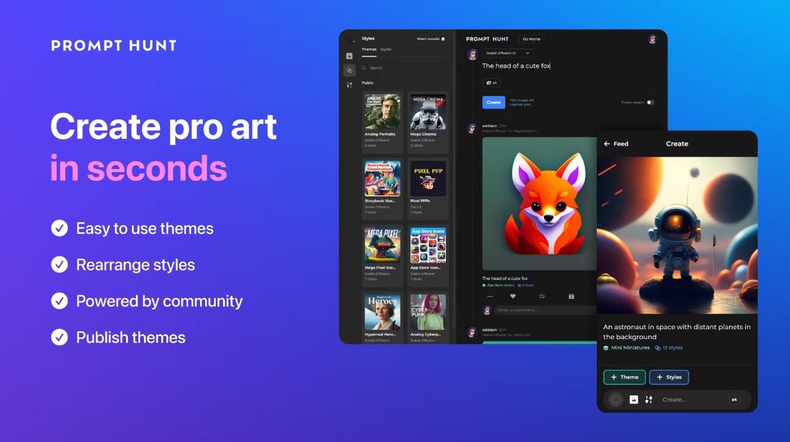 Prompt Hunt The Easiest Way To Create Art With Ai Steemhunt