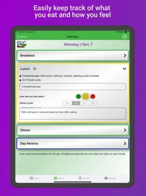 Tummy Tamer - Food Diary and Symptom Tracker | Steemhunt