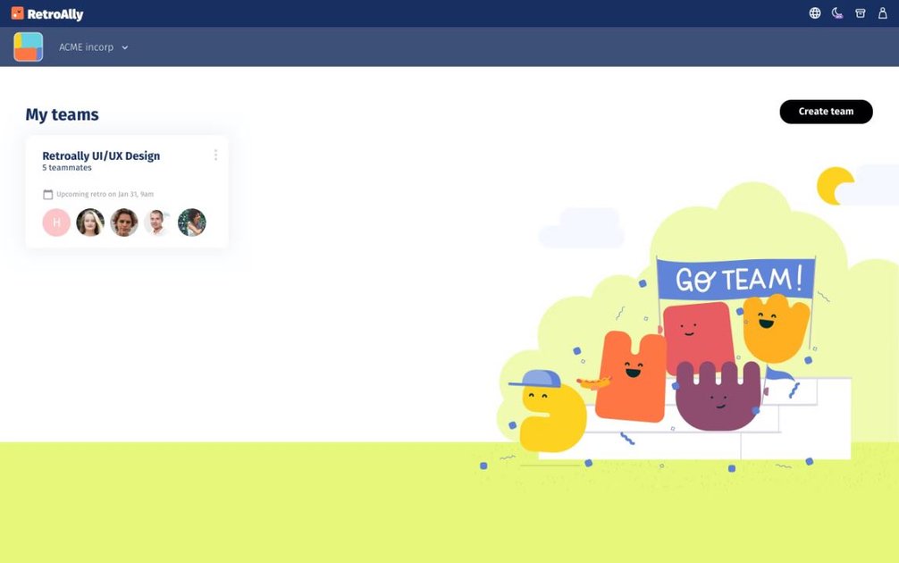 RetroAlly - Effective retros for effective teams | Steemhunt