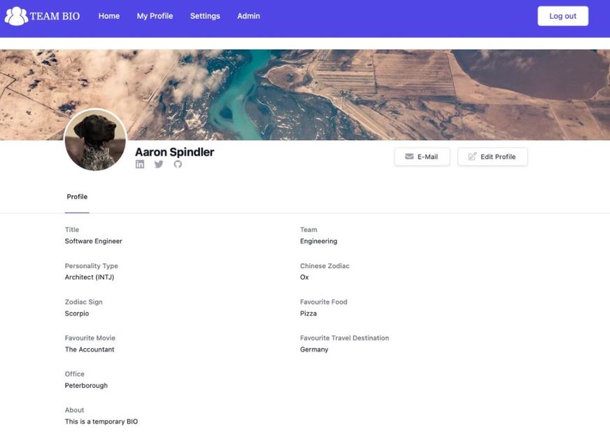 Team Bio - Get to know your co-workers like never before! | Steemhunt