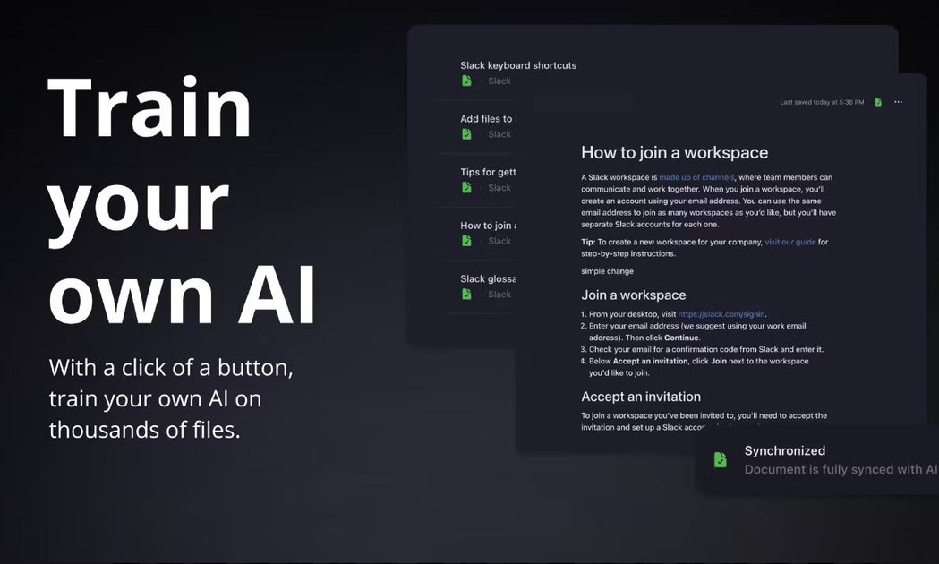 Visus.ai - Train your own ChatGPT AI on your knowledge base | Steemhunt