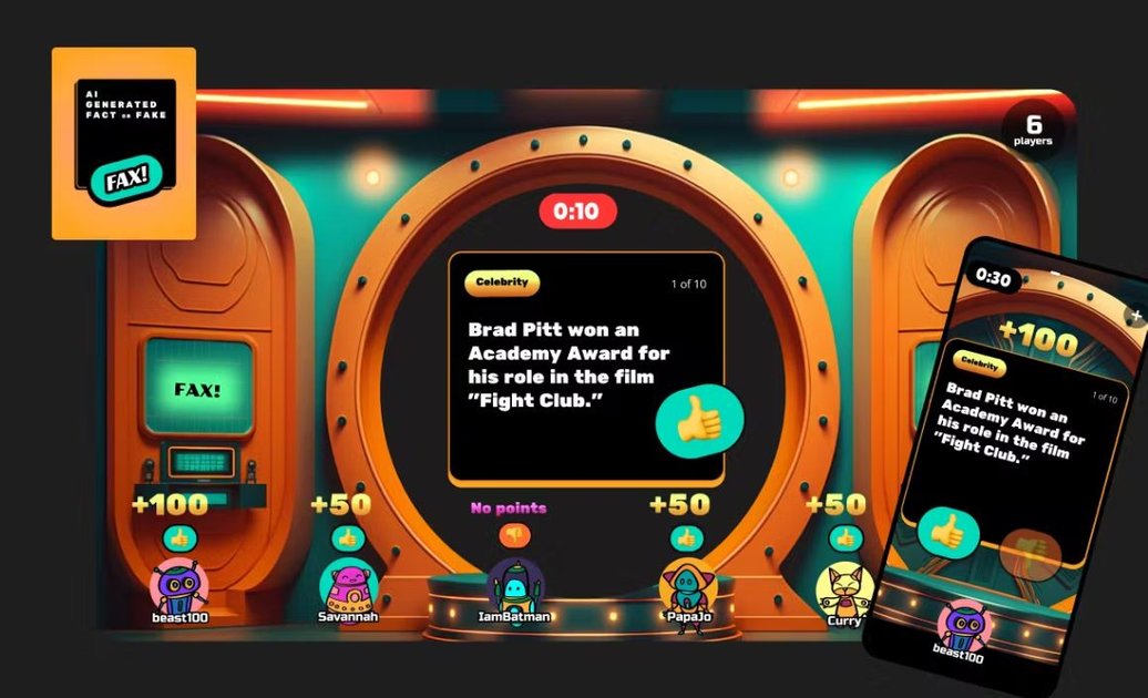 Fax! Fact-or-Fake - 100% AI-generated fun for your brain | Steemhunt