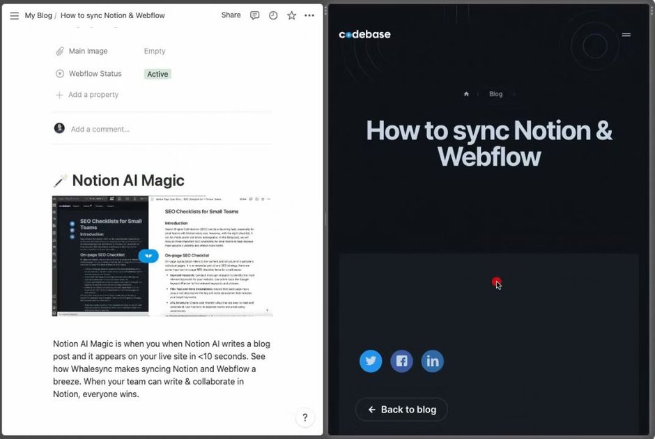 Notion AI Magic - Write in Notion with AI, then publish to Webflow instantly | Steemhunt