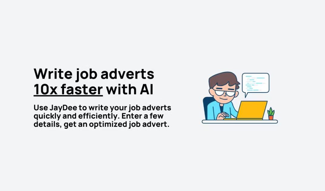 JayDee AI - Write effective job adverts 10x faster with AI | Steemhunt