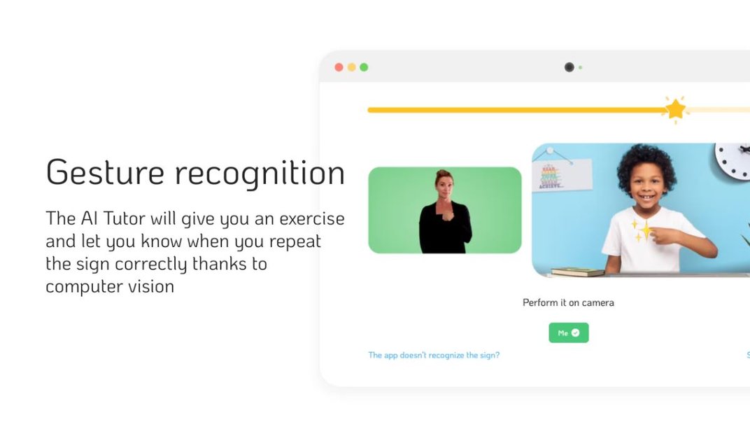 SLAIT School - AI tutor for American Sign Language (ASL) | Steemhunt