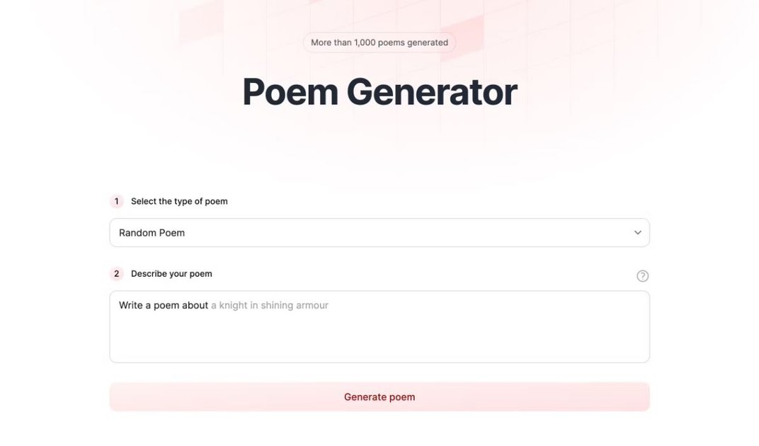 Poetry.tips - Automatically generate poems using artificial ...