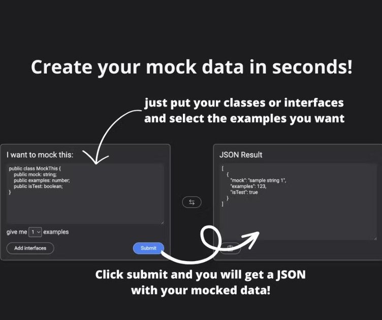 MockThis - Generate mock data using AI | Steemhunt