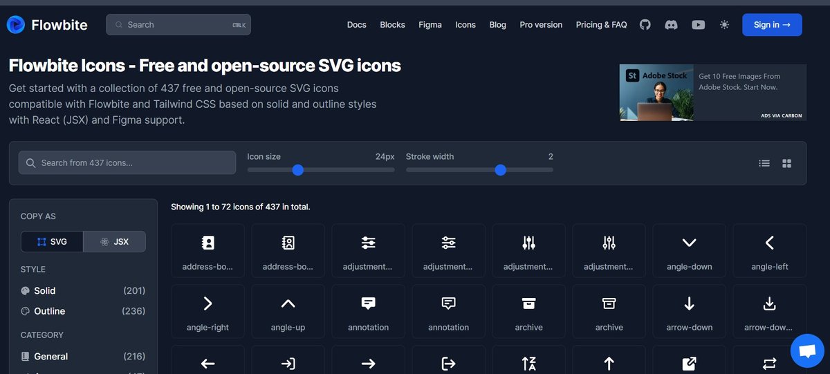 Flowbite Icons - 430+ free and open-source SVG icons | Steemhunt Flowbite Icons - 430+ free and open-source SVG icons | Steemhunt