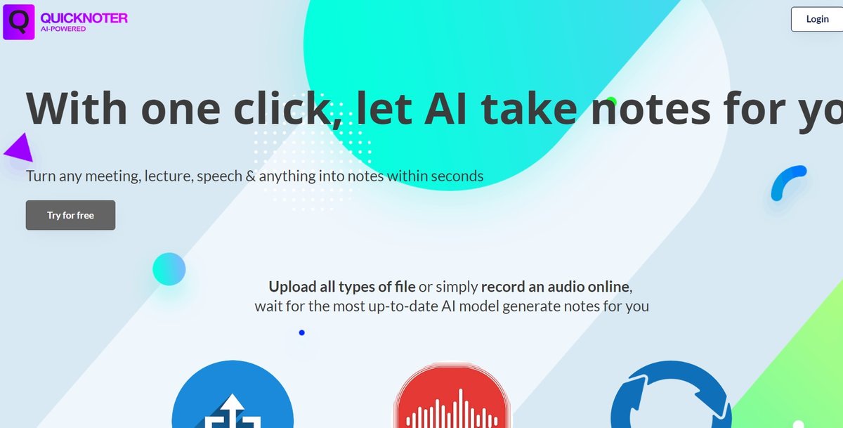 QuickNoter - Let AI take notes for anything you | Steemhunt