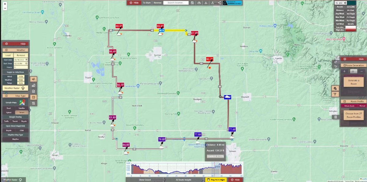 Sherpa-Map - Cycling routing with AI tools, weather & so much more ...