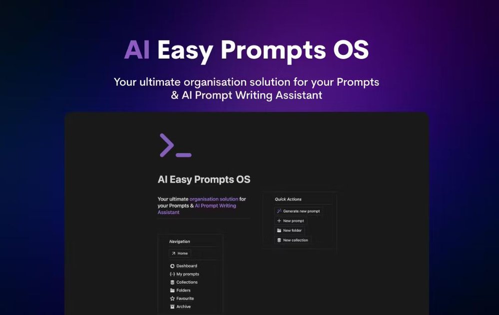 AI Easy Prompts - Prompts organisation solution & AI prompt writing ...