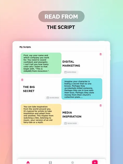 Teleprompter - AI Script and Green Screen | Steemhunt