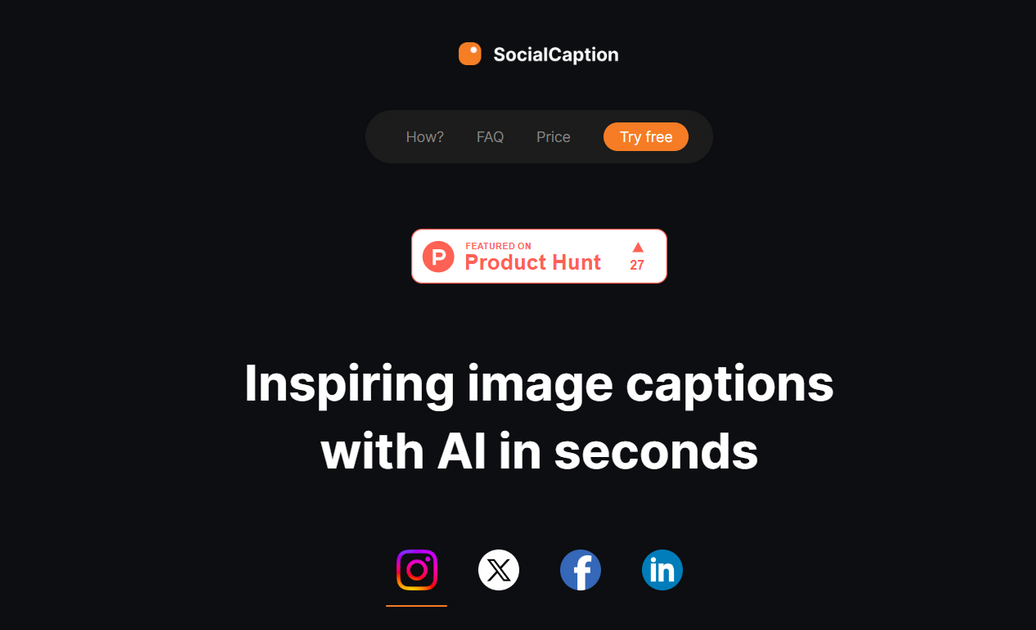 Social Caption - Image captions with GPT-4V(ision) | Steemhunt