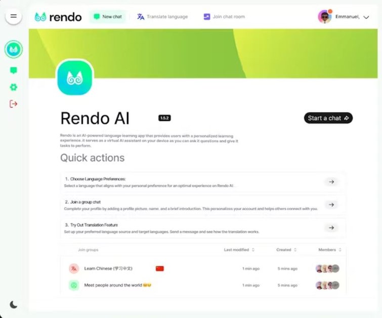Rendo Ai - Connecting the world | Steemhunt