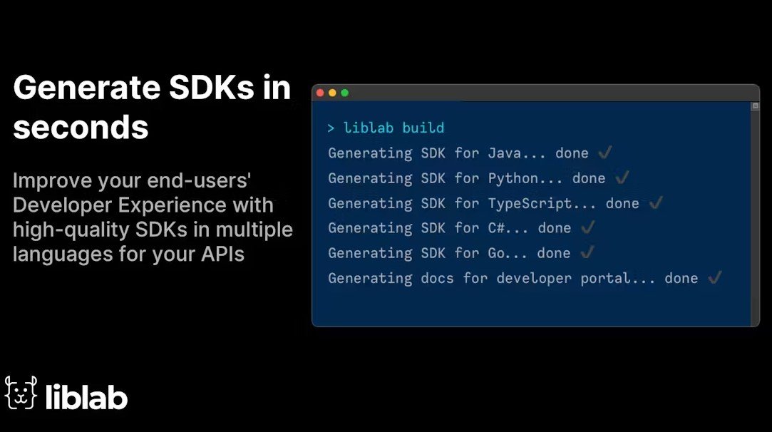 Liblab - Generate better SDKs for your API | Steemhunt