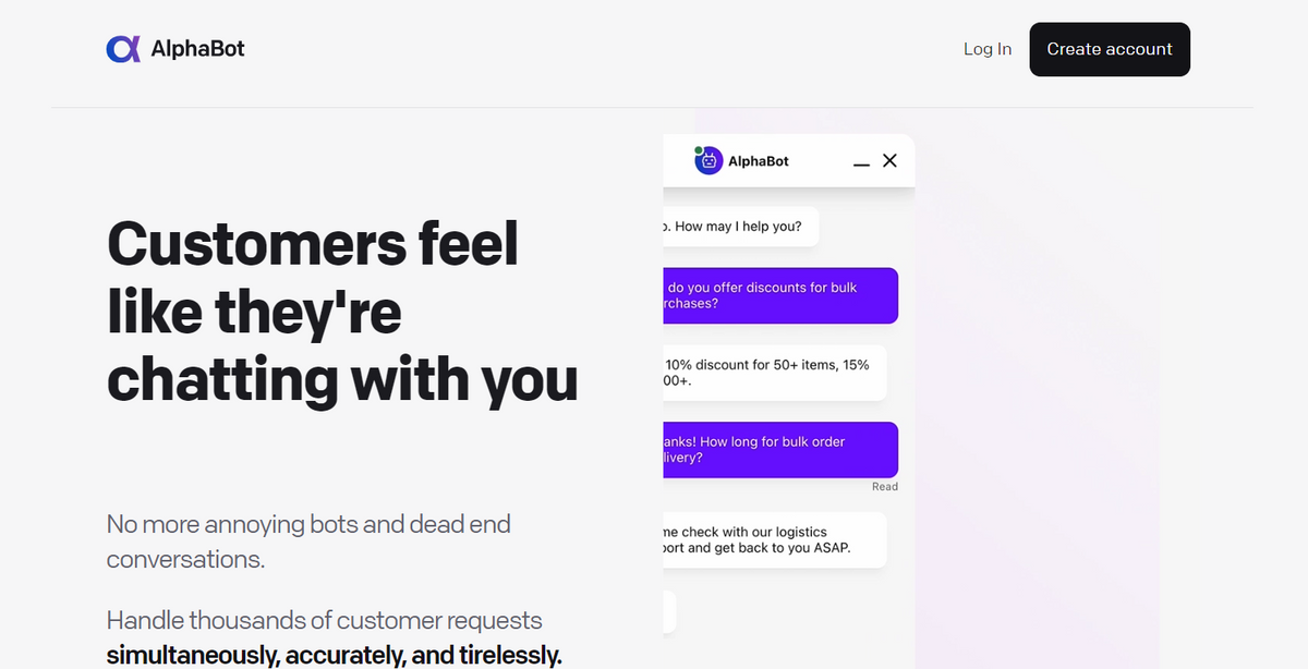 AlphaBot - The first AI bot syncing with human expertise in real time | Steemhunt