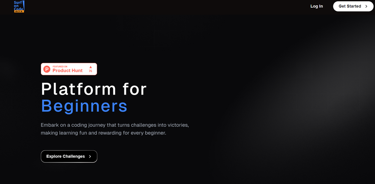 Surfoncode - A fun coding platform for beginners | Steemhunt