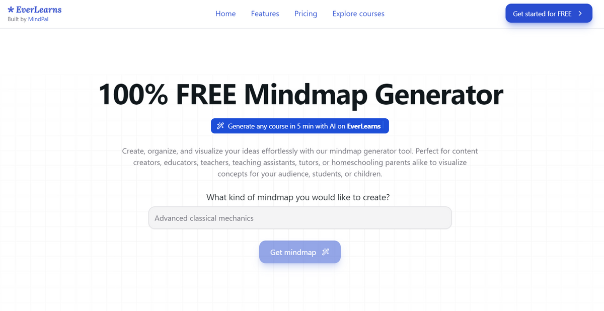MindMatrix - Free AI mindmap generator | Steemhunt