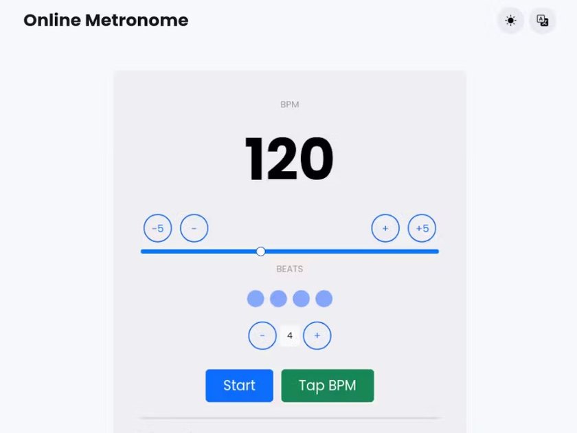 Online Metronome - Free metronome with subdivisions | Steemhunt