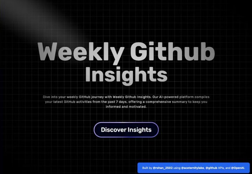 Weekly Github - Weekly GitHub insights | Steemhunt