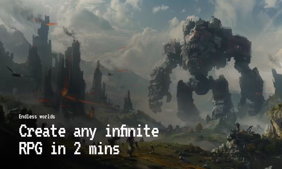 Tempest AI - Create an infinite game in 2 minutes with no code | Steemhunt