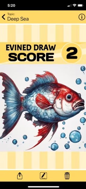 Evined Draw - Casual GenAI drawing game | Steemhunt