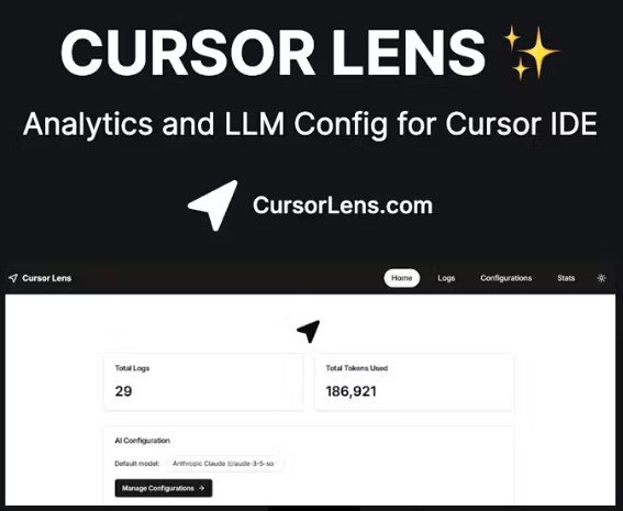 CursorLens - Open Source Dashboard and Analytics for Cursor IDE | Steemhunt