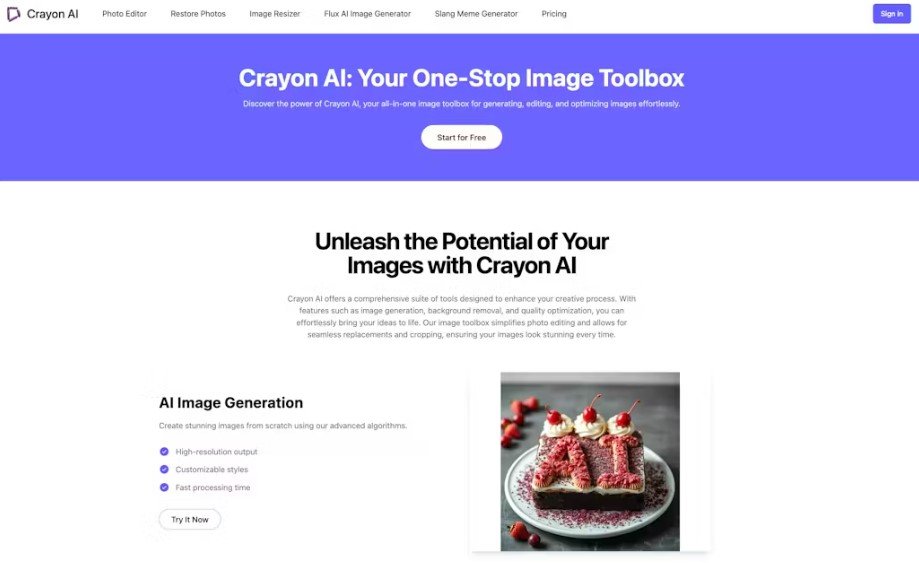 Crayon AI - Your AI Image Assistant & Toolbox, Best AI Image Generator ...