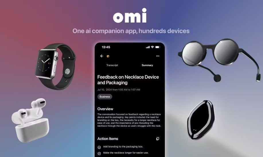 Omi AI - Open-source AI companion app that works with any device ...