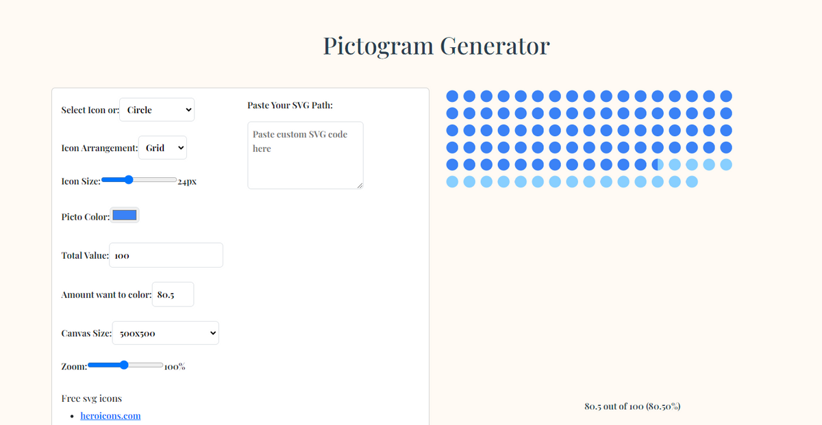 Pictogram Generator - Create iconic pictograms with ease | Steemhunt