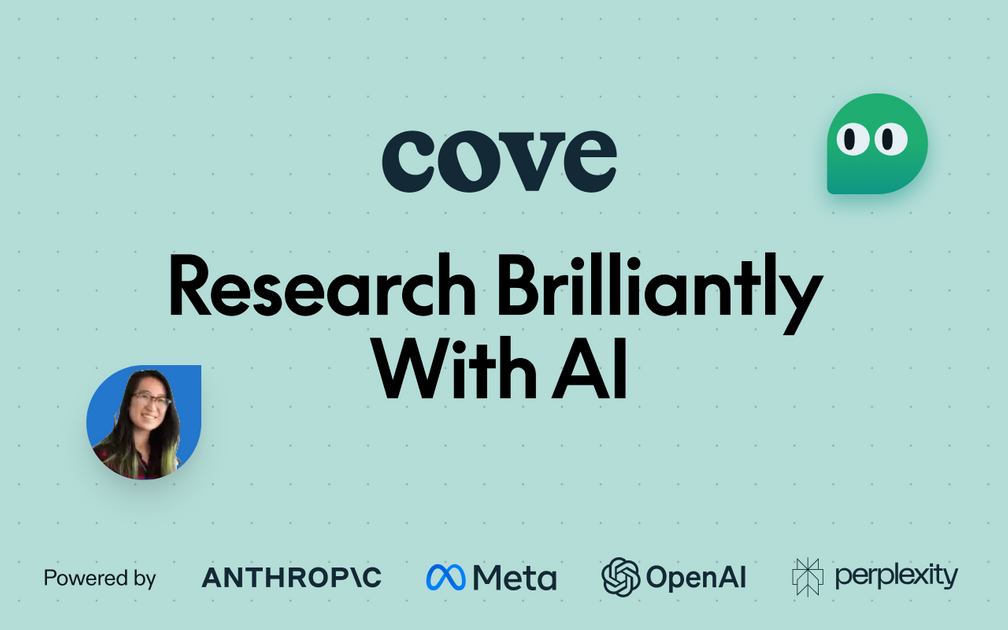 Cove - Visual workspace for thinking with AI | Steemhunt